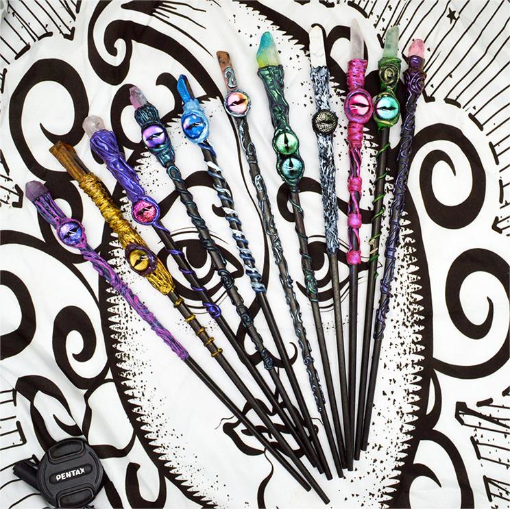 Olivenorma Evil Eye Witch Magic Stick Crystal Wands – au.olivenorma